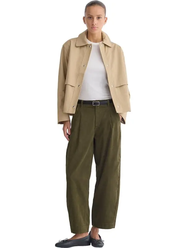 Everlane Everywhere Pinwale Corduroy Pant - Olive Night