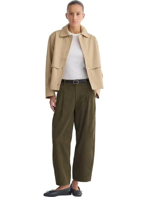 Everlane Everywhere Pinwale Corduroy Pant - Olive Night
