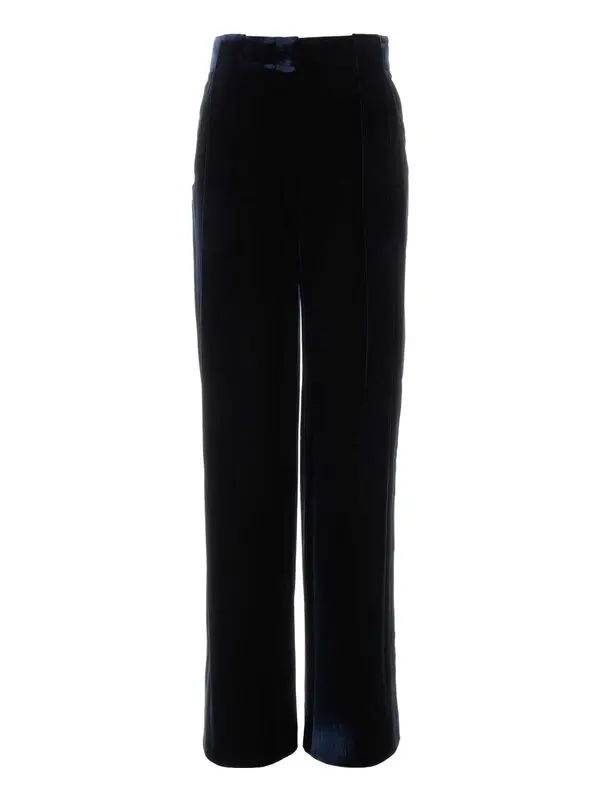 Giorgio Armani Midnight Velvet Pant - Blue