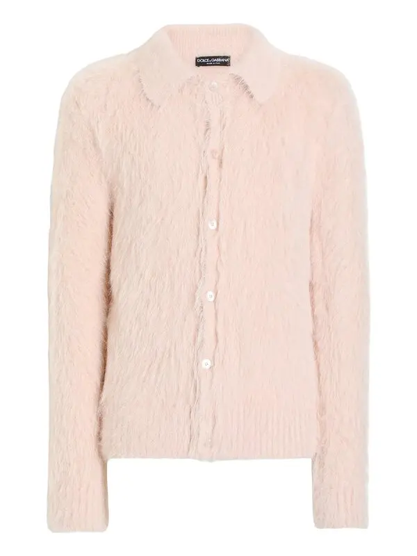 Dolce & Gabbana Mohair-effect Shirt - Brown