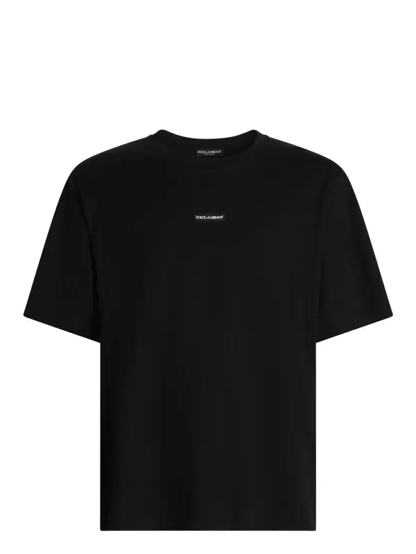 Dolce & Gabbana Cotton T-shirt - Black