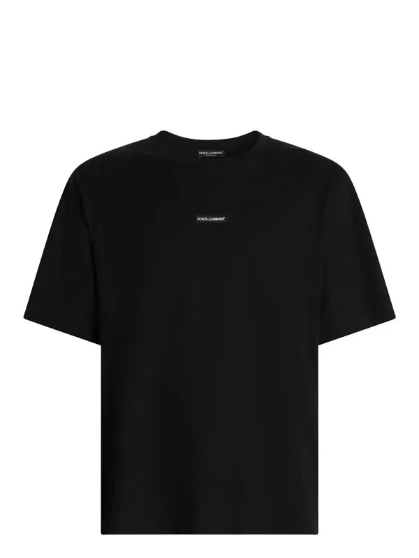 Dolce & Gabbana Cotton T-shirt - Black