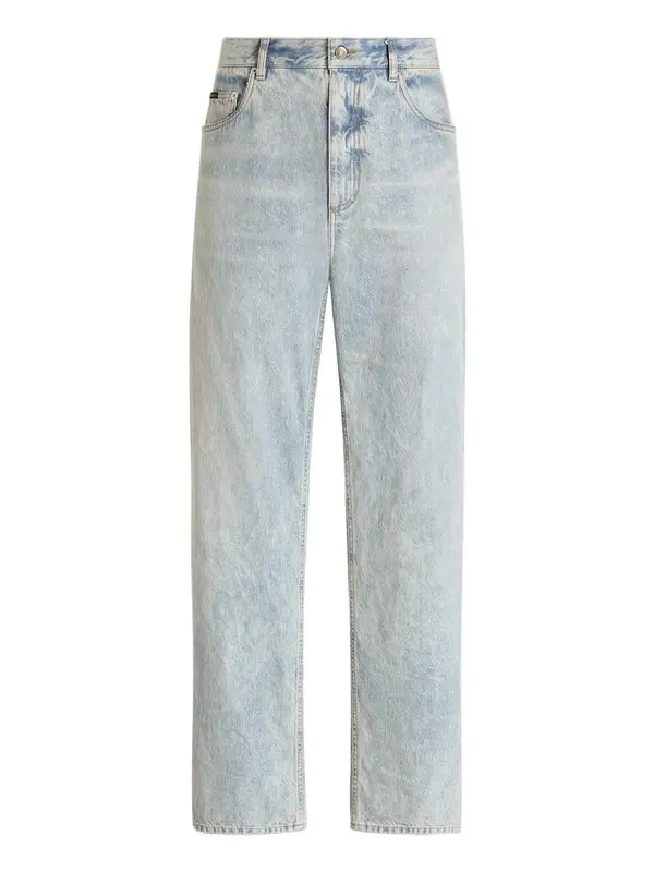 Dolce & Gabbana Denim Trousers - Multicolor