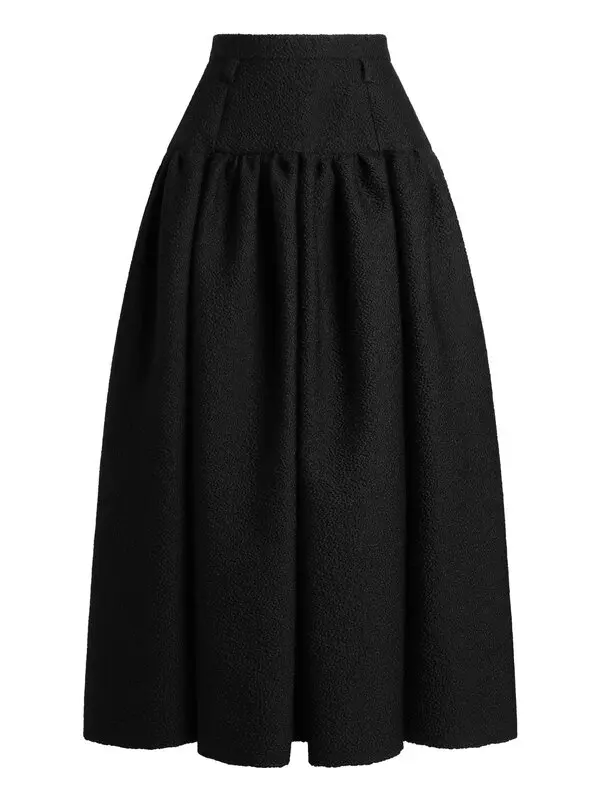 Dolce & Gabbana Wool Skirt - Black