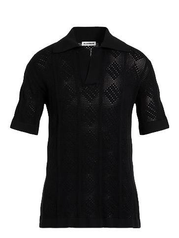 JIL SANDER Sweater Size Cotton - Black