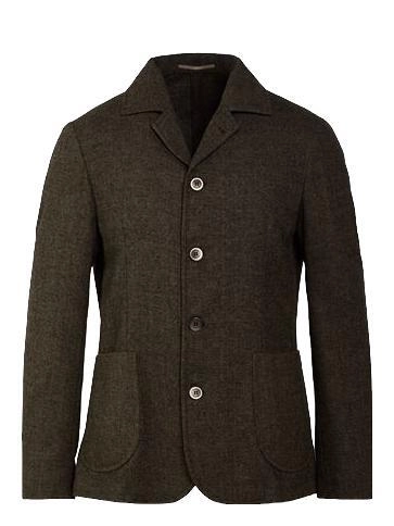 AT.P.CO At. P.co Blazer Size Polyester, Wool, Viscose - Brown