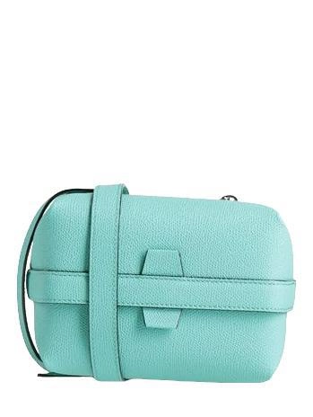 VALEXTRA Cross-body Bag Calfskin - Blue