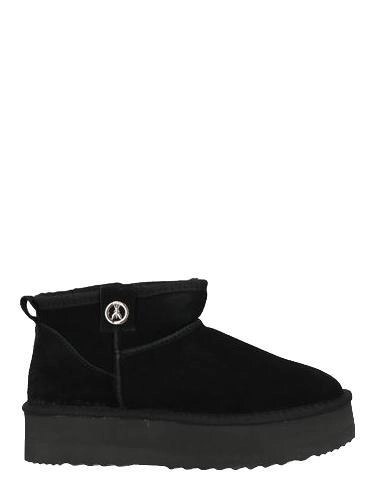 Patrizia Pepe Ankle Boots Size Leather - Black