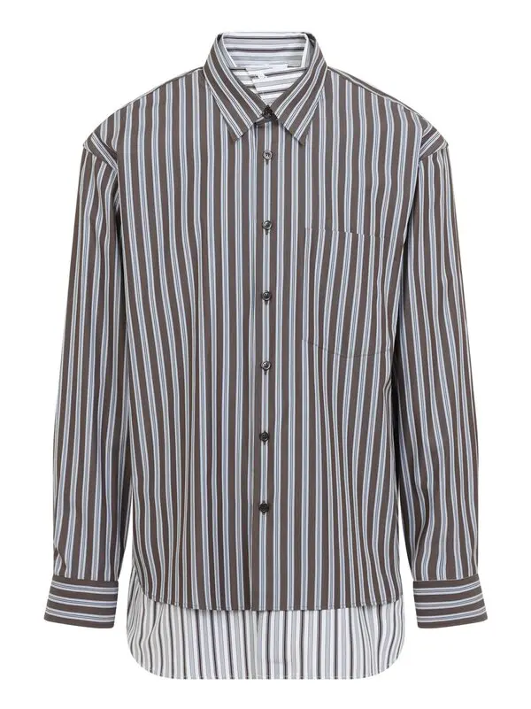 Dries Van Noten Camber Shirt - Brown