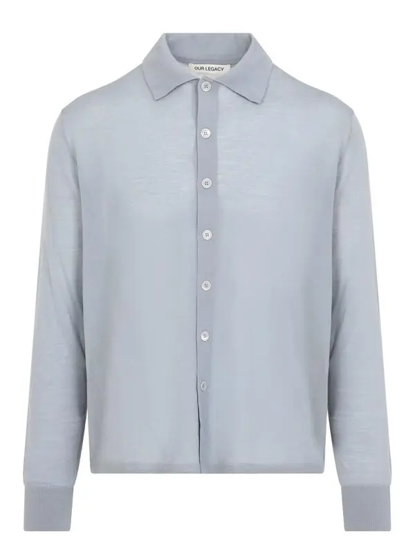 Our Legacy Fall Cardigan - Blue
