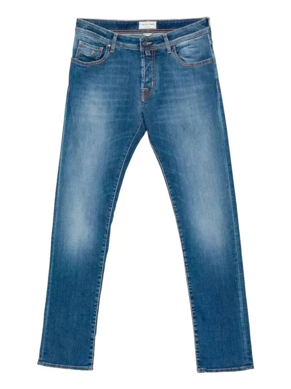 JACOB COHЁN Nick` Slim Fit 5-pocket Pants - Multicolor