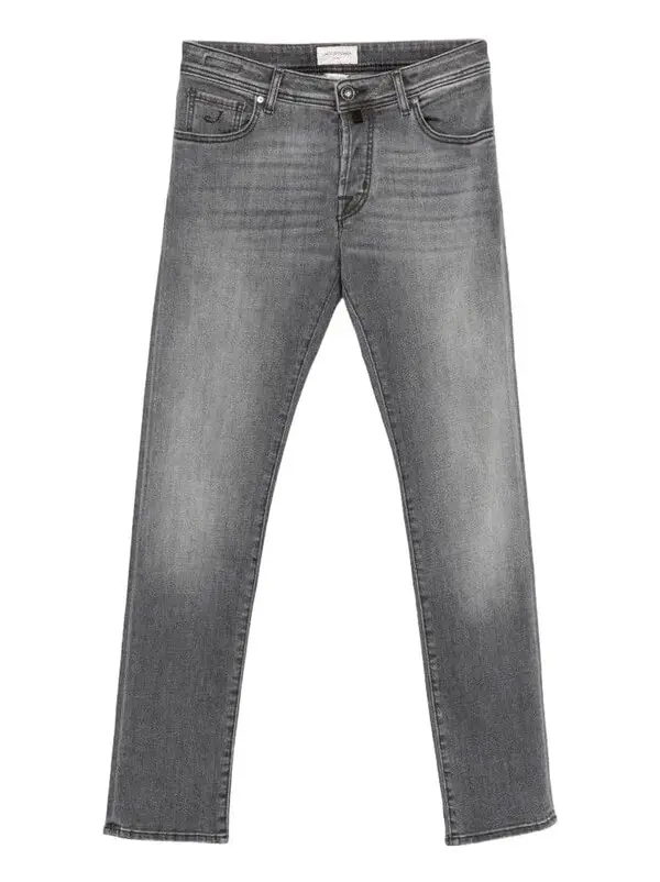 JACOB COHЁN Nick` Slim Fit 5-pocket Pants - Multicolor