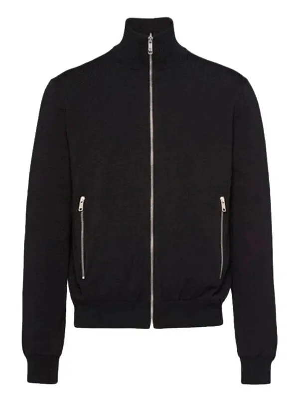 Prada Reversible Wool And Re-nylon Jacket - Multicolor