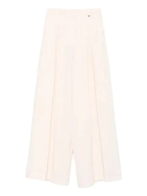 NISSA High-waist Wide-leg Pants - Multicolor