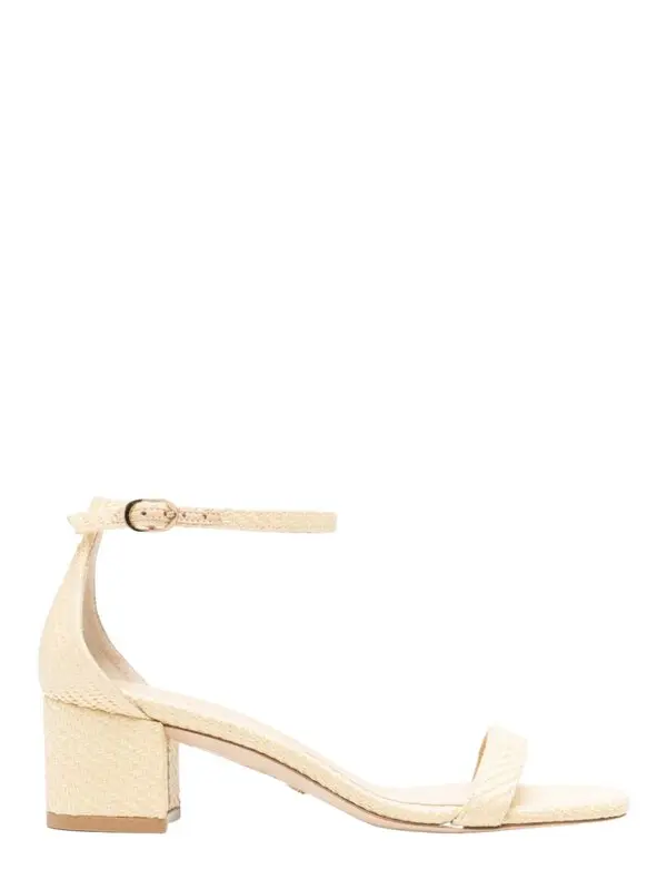 STUART WEITZMAN Thick-heeled Sandals - Nude
