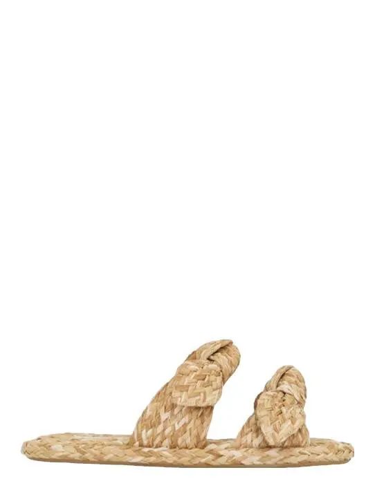 Zimmermann Carousel Knot-detail Sandals - Natural