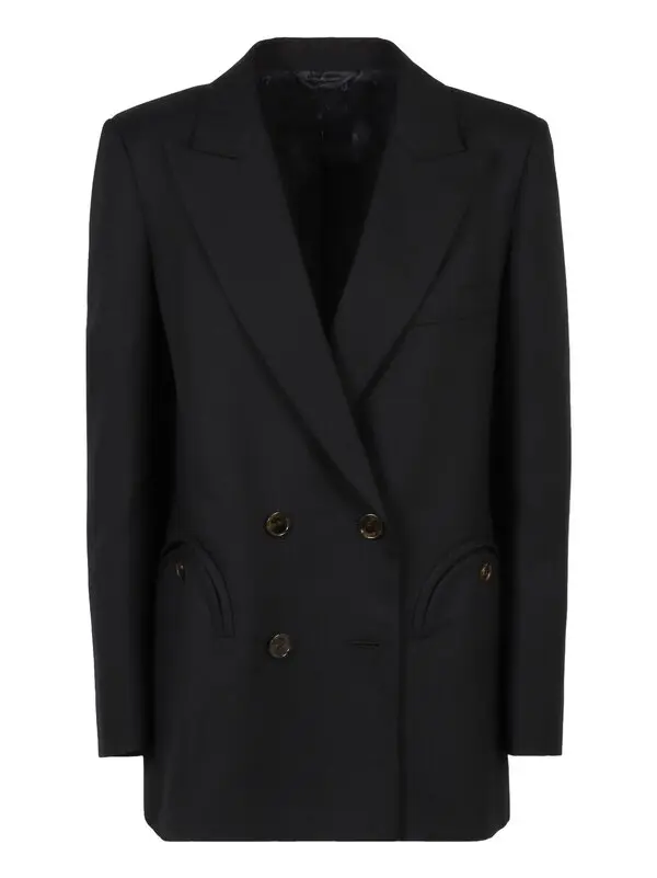 BLAZÉ MILANO Blazé Everyday Virgin Wool Blazer - Black