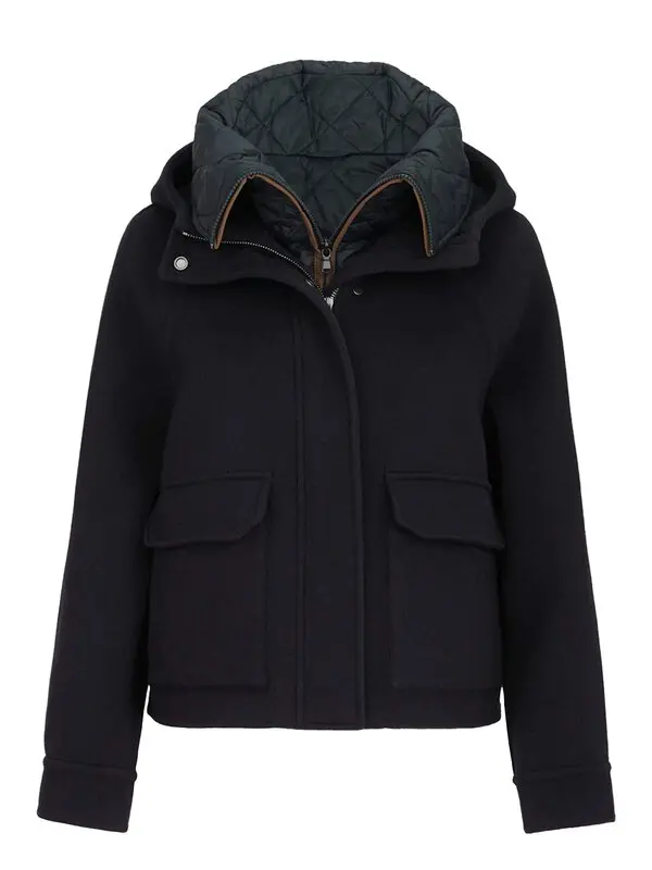 Brunello Cucinelli Virgin Wool-cashmere Jacket - Blue