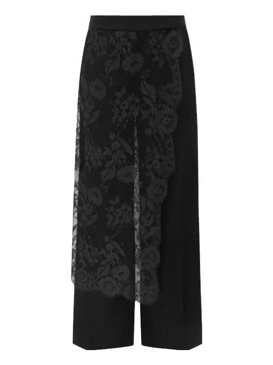 Zimmermann Valiant Lace Wrap Pants - Black