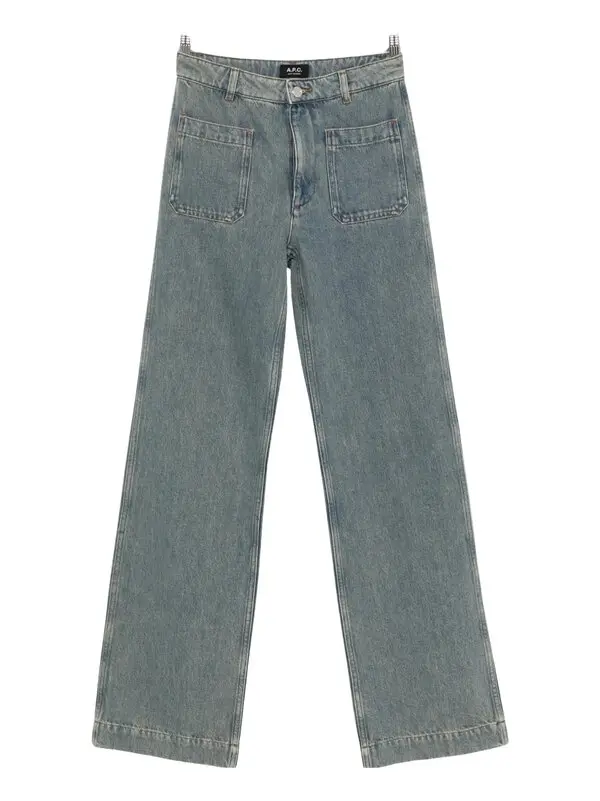 A.p.c. Victoria Patch-pocket Jeans - No