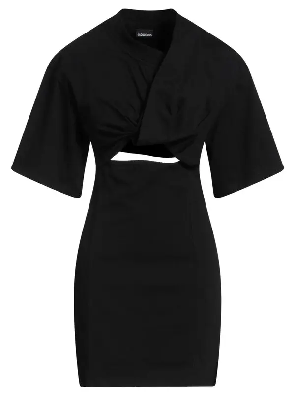 Jacquemus Short-sleeve Dress - Black
