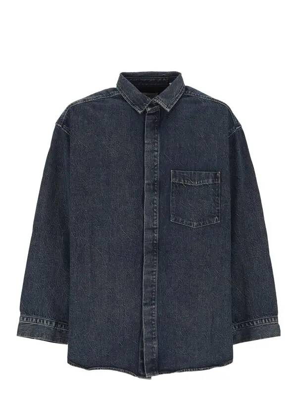 AGOLDE Oversized Denim Shirt - Deep Indigo