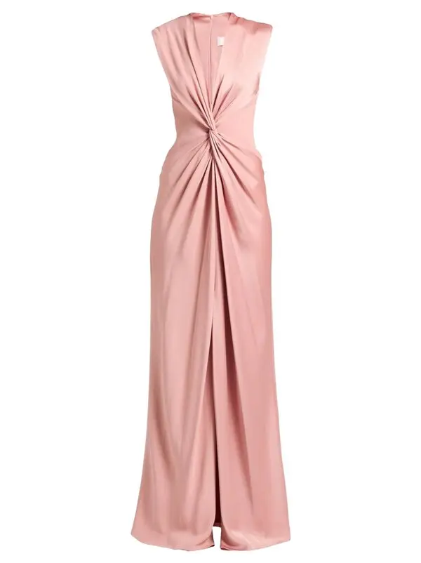 Max Mara Sleeveless Solid-color Dress - No