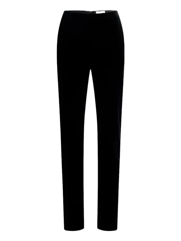 Khaite Velvet Trousers - Black
