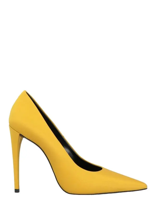 Saint Laurent Simple Stiletto Heels - Gold