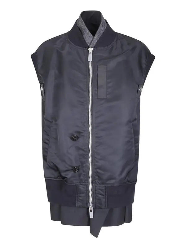 Sacai Suiting Vest - Black