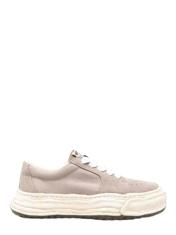 Mihara Yasuhiro Wavy-sole Sneakers - Grey