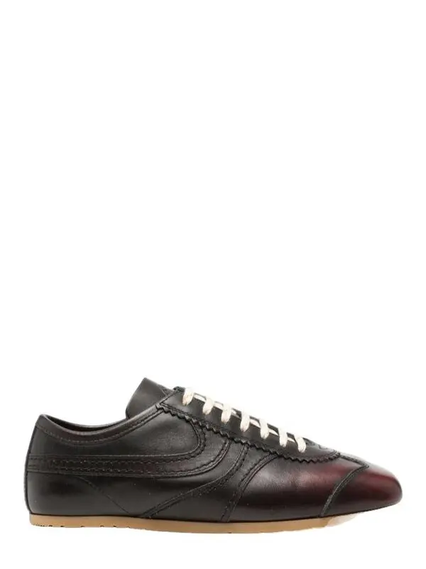 Dries Van Noten Round-toe Sneakers - Black