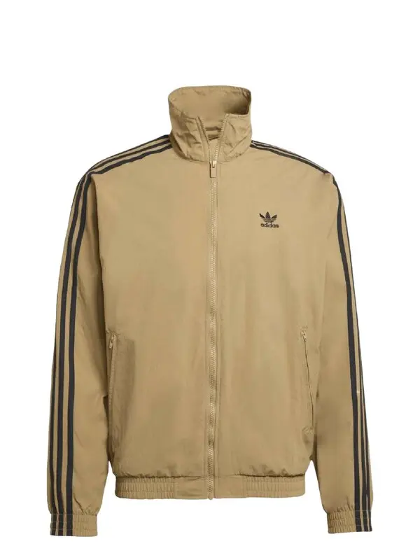 ADIDAS ORIGINALS Collar Zipup Windbreaker - Nude