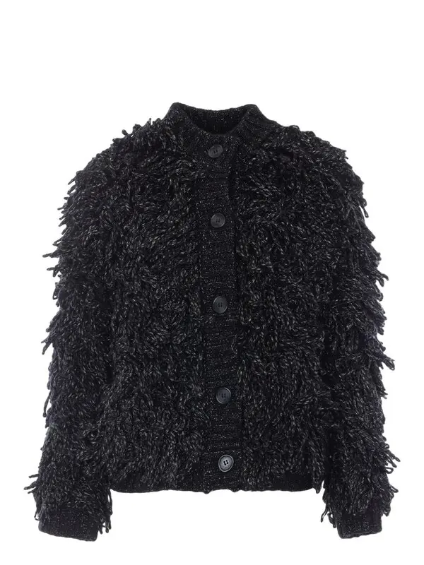 Liu Jo Soft Knit Jacket - Black