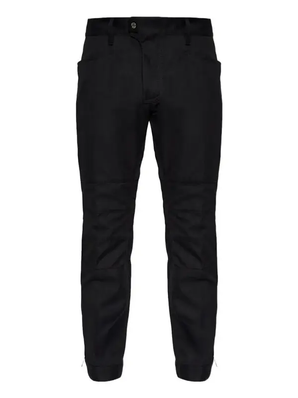 Dsquared2 Panelled Slim-fit Casual Trousers - Black