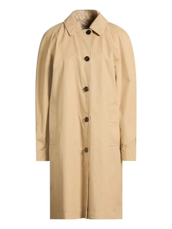 Burberry Minimalist Long Coat - Camel