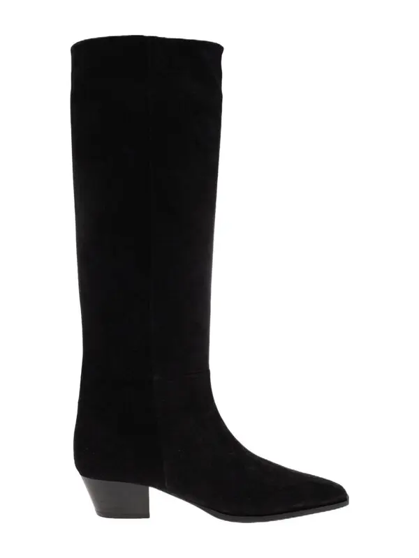 AeydĒ Medea Mid-heel Knee-high Boots - Black