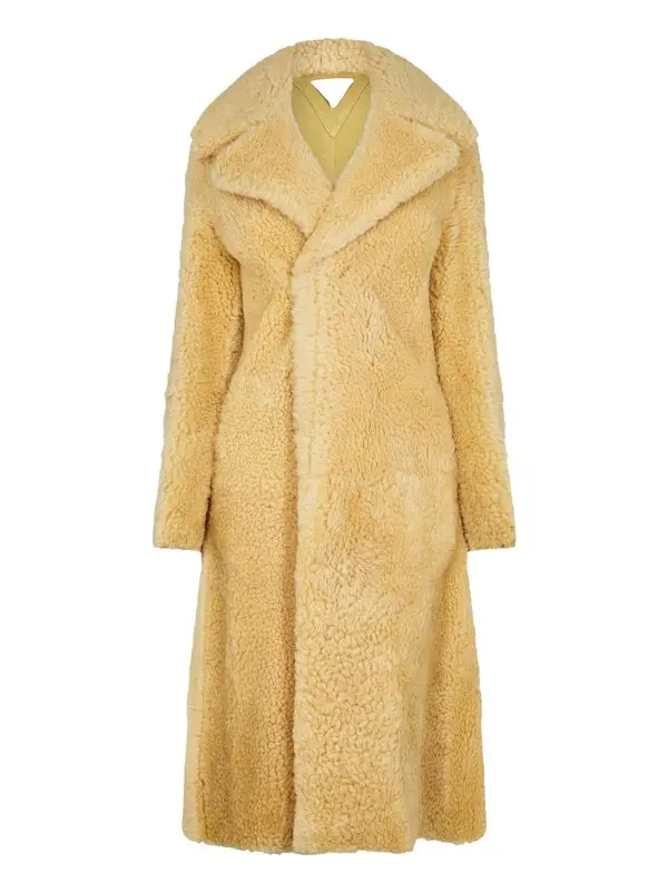 Bottega Veneta Simple Woolen Coat - No