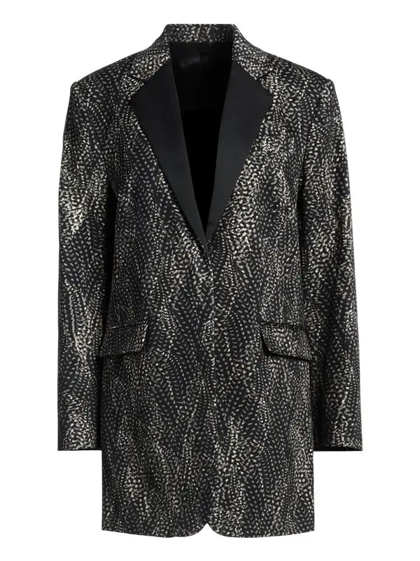 Isabel Marant Étoile Multi-color Single- Blazer - Black