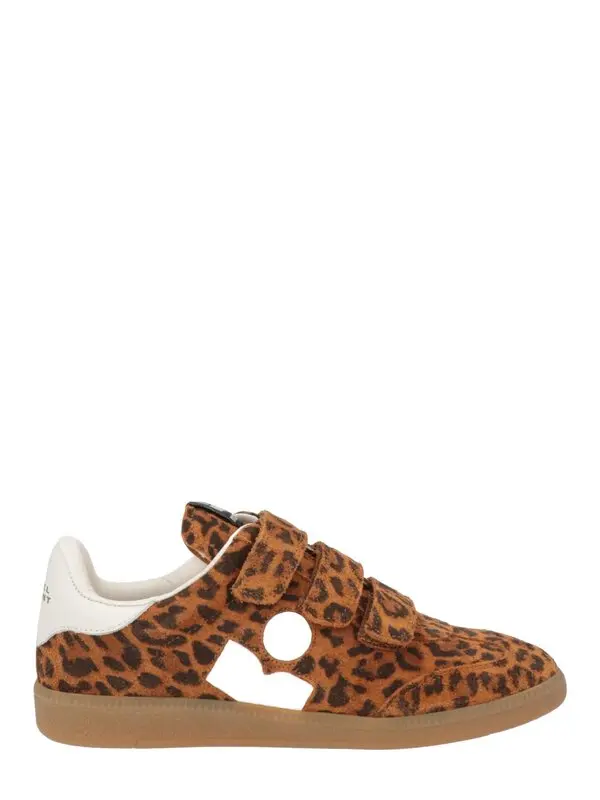 Isabel Marant Étoile Leopard-print Casual Shoes - Brown