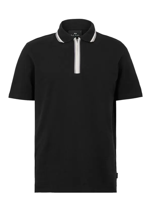 Paul Smith Shortsleeve Polo - Black