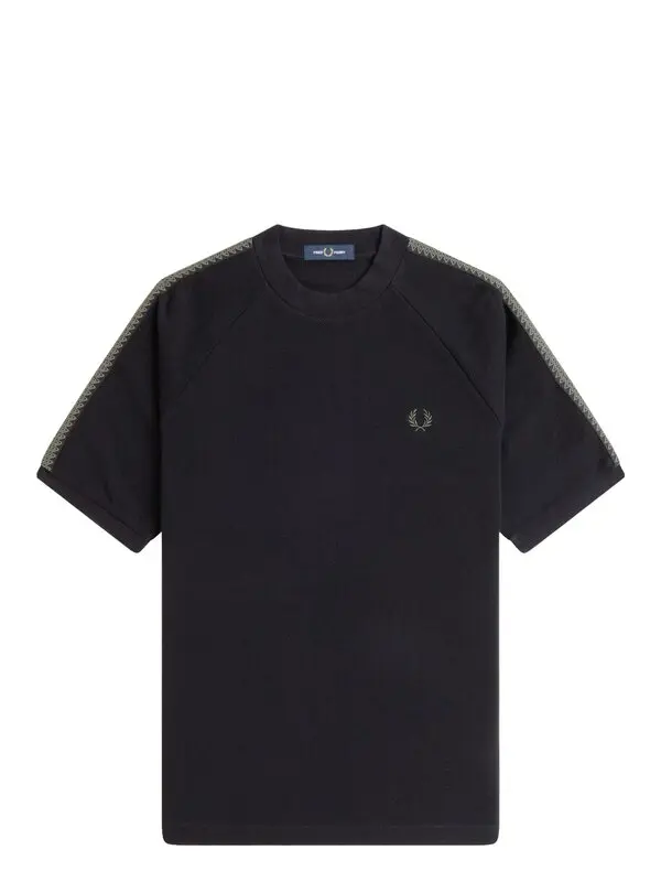 Fred Perry Crewneck Shortsleeve Tee - Black