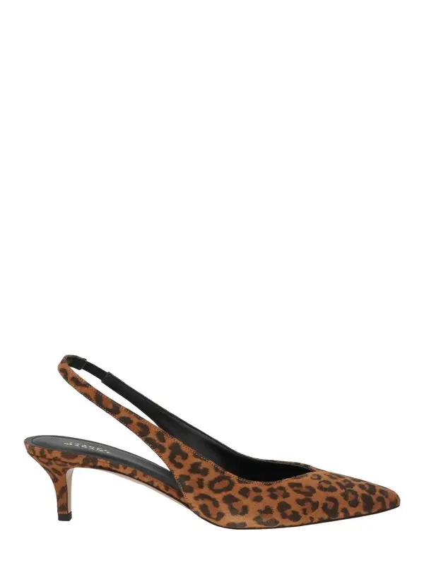 Isabel Marant Étoile Leopard-print Stiletto Heels - Camel