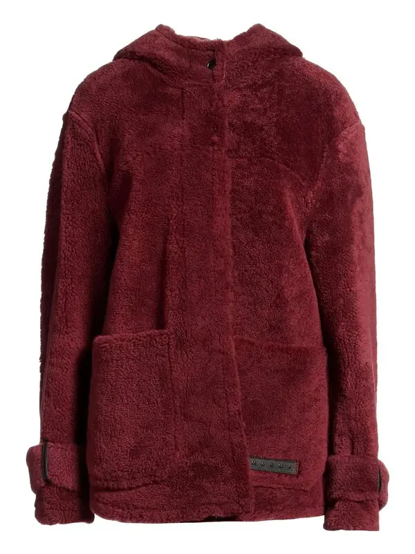 Marni Hooded Wool Jacket - Brown