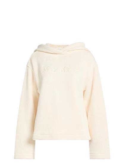 Max Mara Hooded Sweatshirt - White
