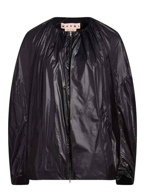 Marni Simple Trench Coat - Black