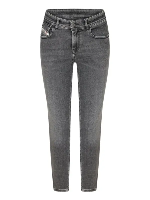 DIESEL® Straight-leg Jeans - Black/gray