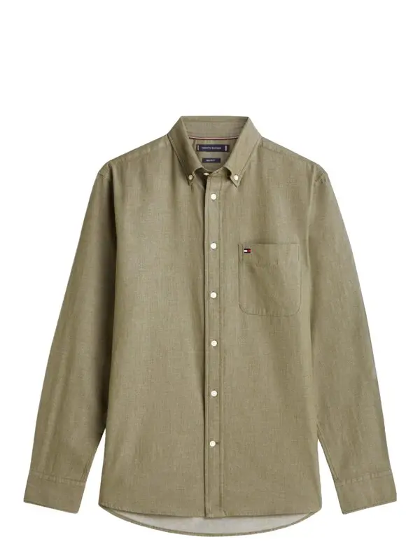 Tommy Hilfiger Buttondown Longsleeve Shirt - Gray