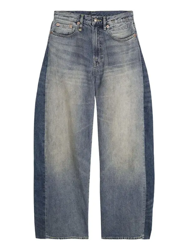R13 Insert D'arcy Loose Jeans - Blue