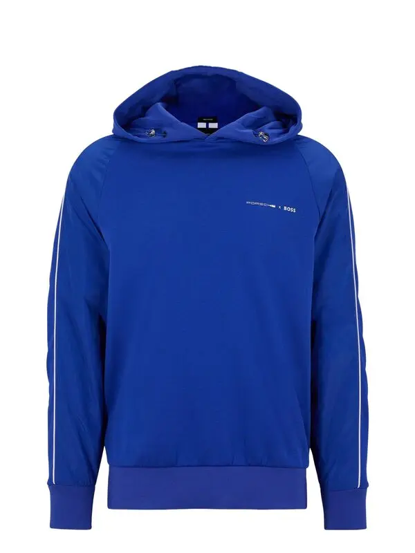 Hugo Boss Pullover Hoodie - Blue